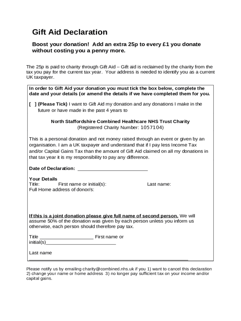 Combined blank-gift-aid- Doc Template | pdfFiller