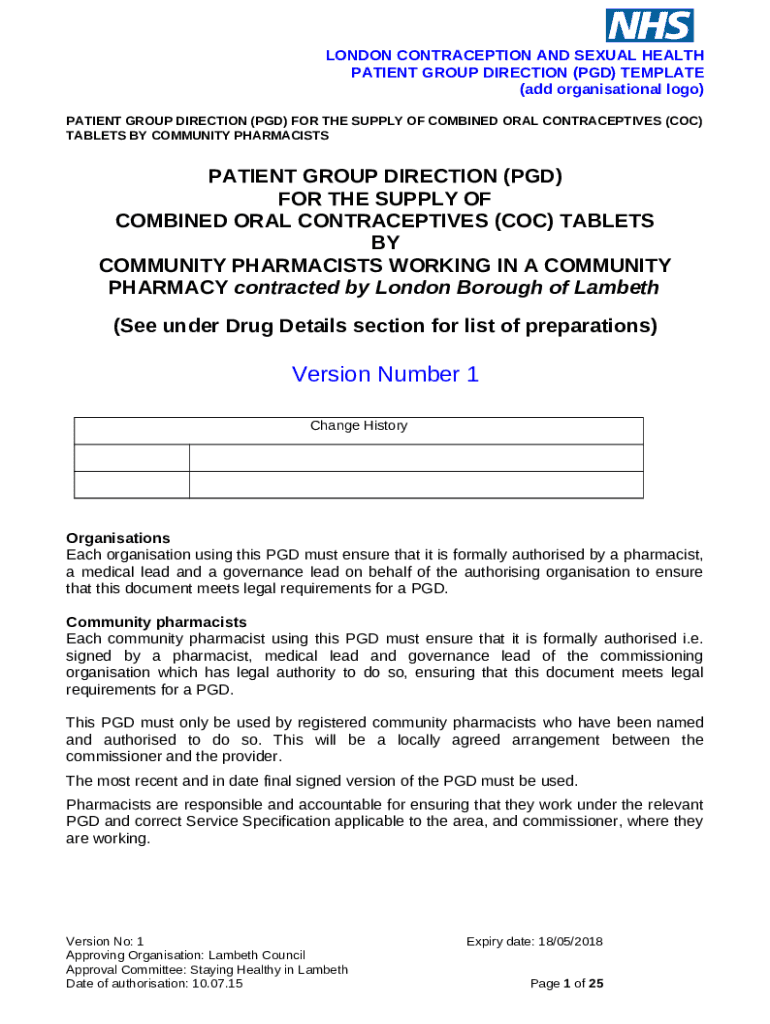 Evaluation of Oral Contraception in Community Pharmacy ... Doc Template ...