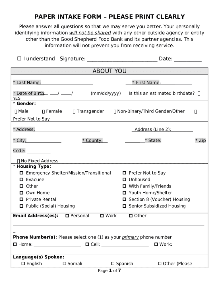 Improving Patient Intake s with E-Signature Doc Template | pdfFiller