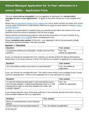 Fillable Online 2-IN-YEAR-APPLICATION-FORM---SMA-2017- ... Fax Email ...