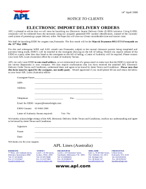 Import Delivery Order - Fill Online, Printable, , Blank Doc Template ...