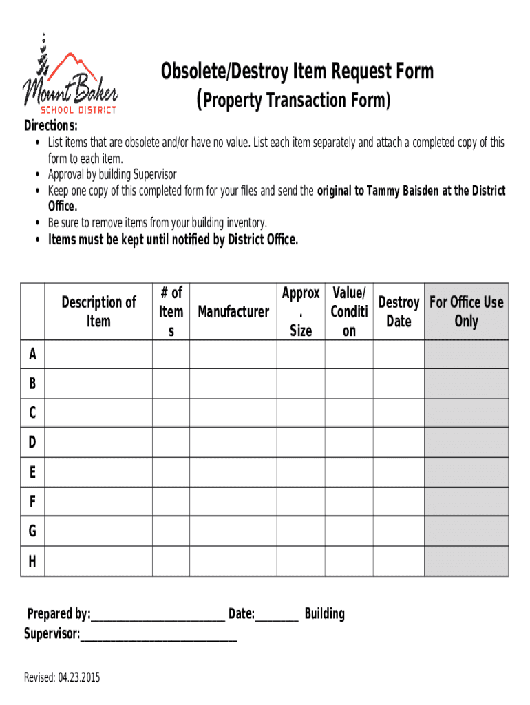 FSC and Type of Item Identification Doc Template | pdfFiller