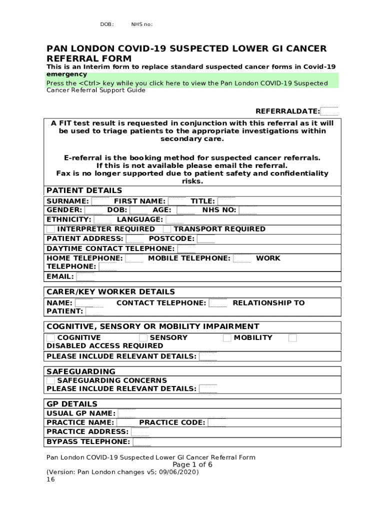 Suspected-lower-GI-cancer-referral-. ... Doc Template | pdfFiller