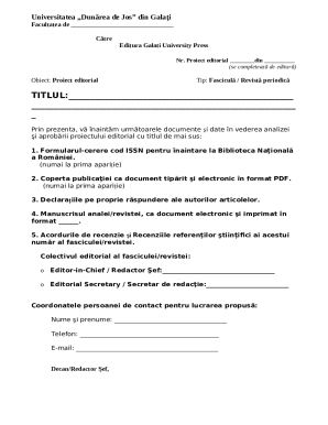 Prin prezenta v naintm urmtoarele documente i date necesare n vederea ...