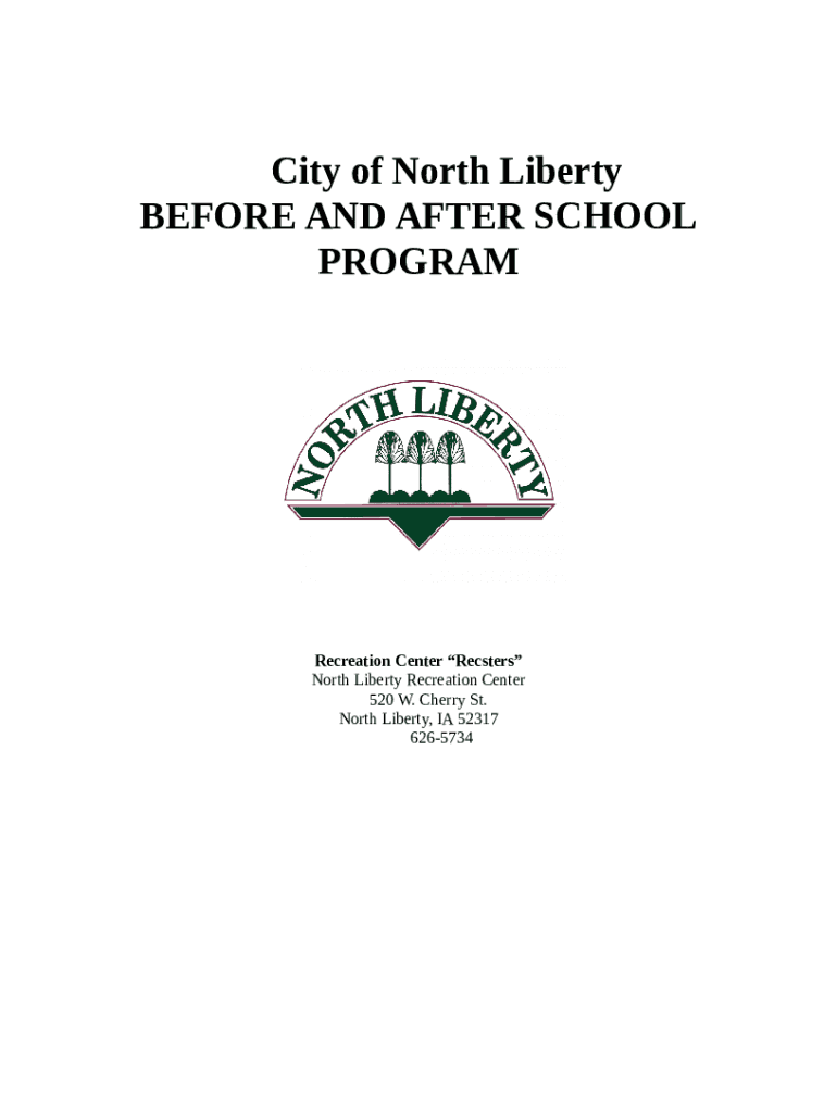 Recreation Center "Recsters" Doc Template | pdfFiller