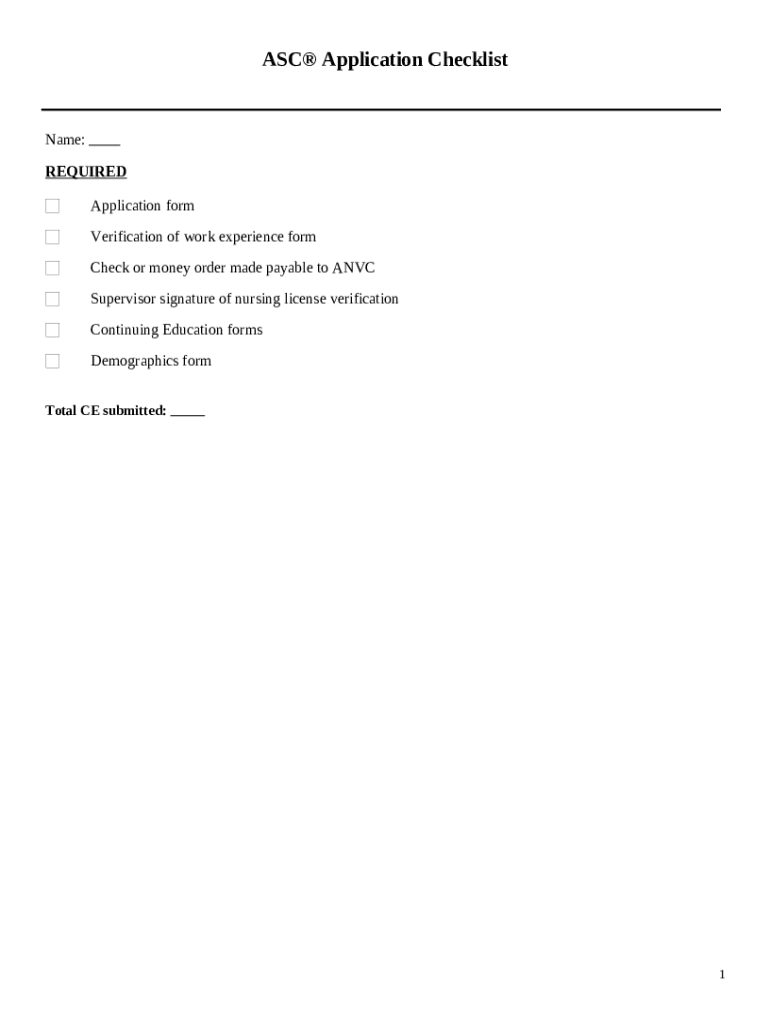 CertificationsAssociation of Neurovascular Clinicians Doc Template | pdfFiller