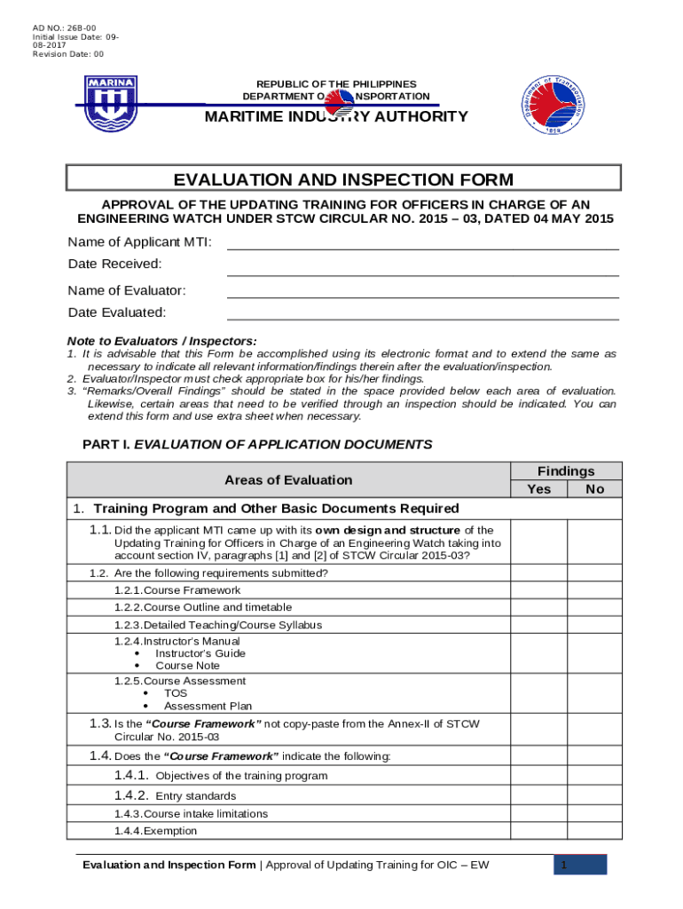 NMP Offers Updating Training for Officers In Charge of an ... Doc ...