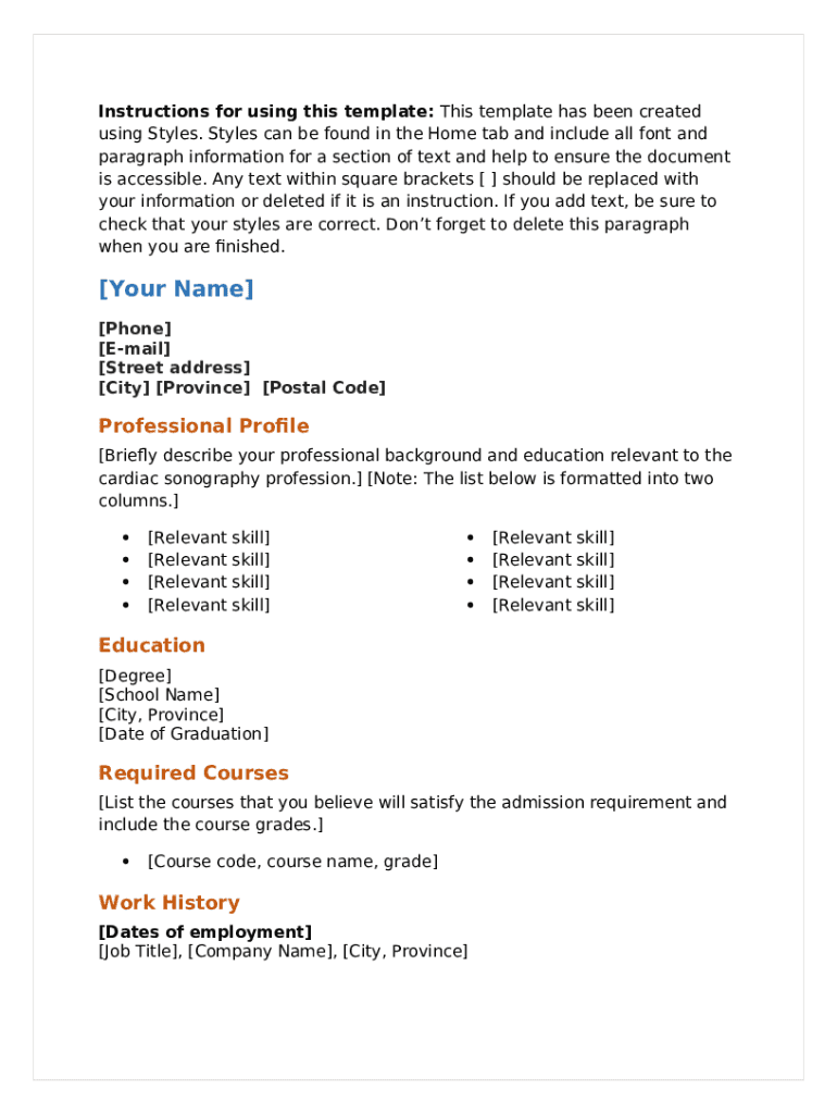 Tips For Understanding Styles In Word Doc Template PdfFiller
