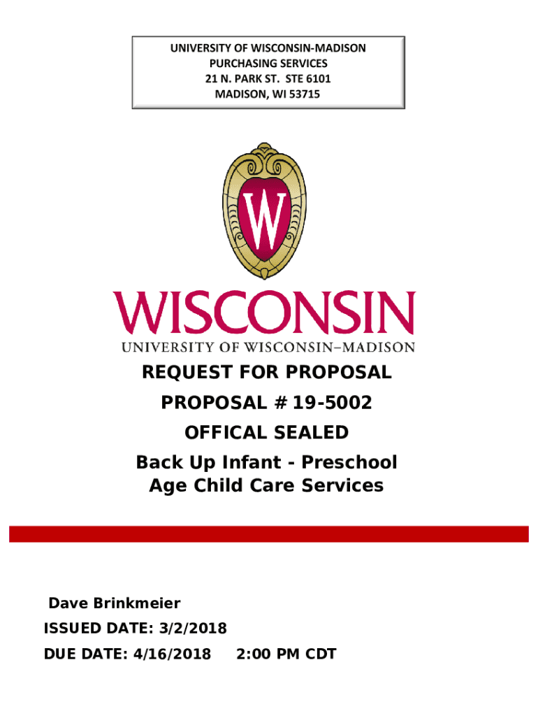 Proposal Number: 19-5002 Doc Template | pdfFiller