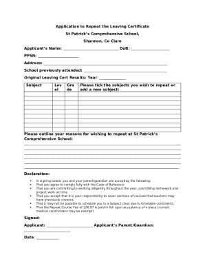 Repeat LC Doc Template | pdfFiller