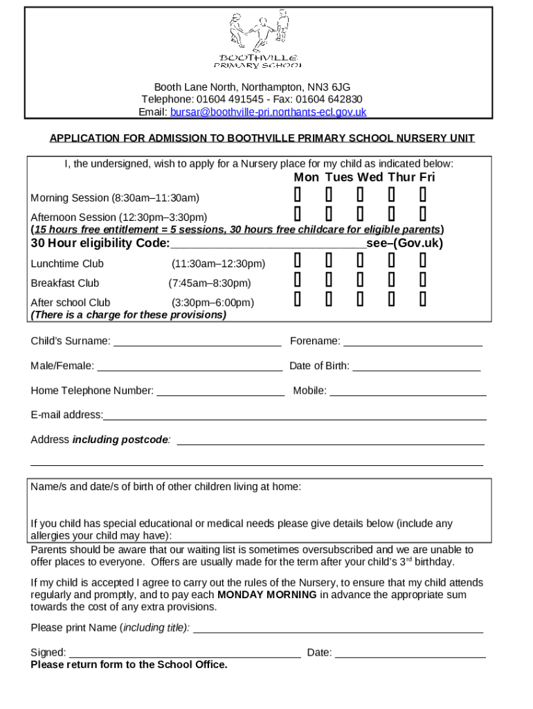 Nursery-Application-.docx Doc Template | pdfFiller