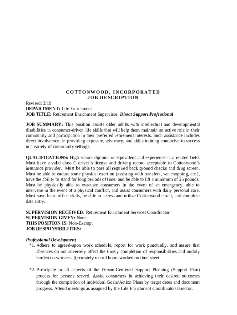 Life Enrichment Director: What Is It? and How to Become ... Doc ...