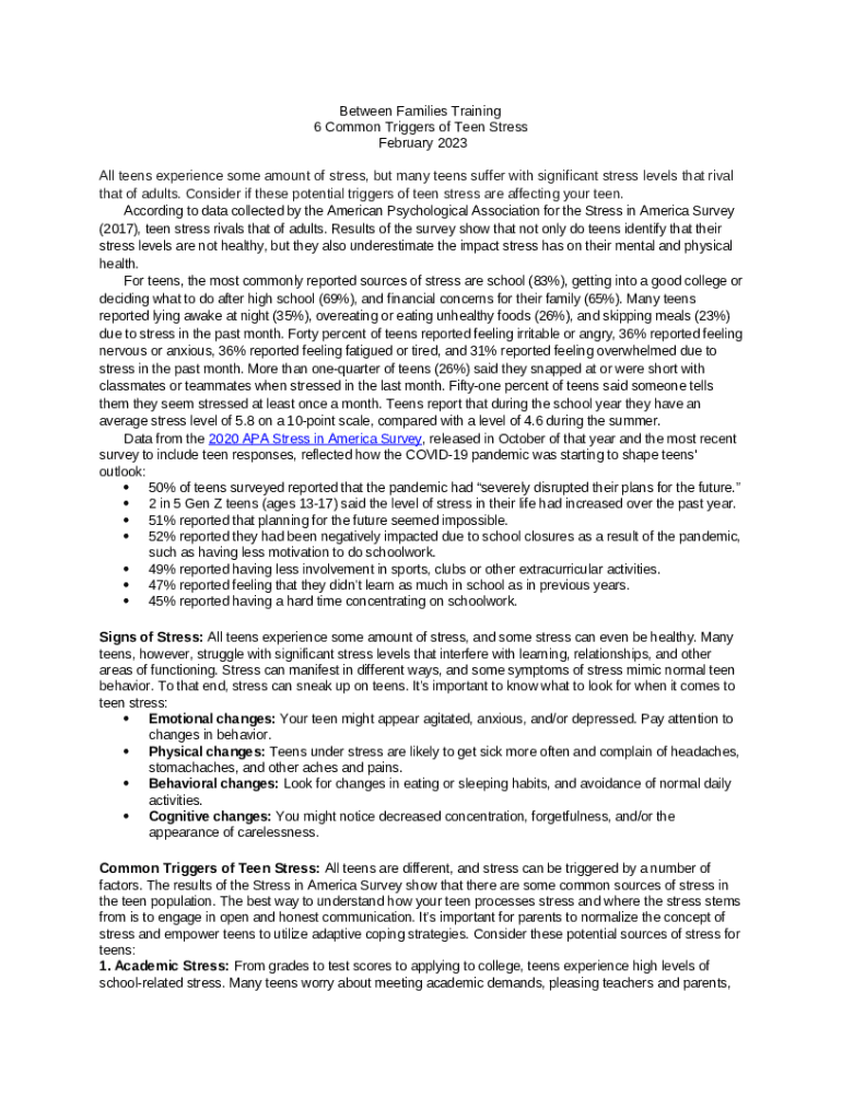 Click Here to Read Article & Take Quiz - TFI Family Services Doc ...