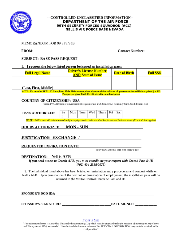Motor Vehicles - Nellis AFB - Military Installations Doc Template ...