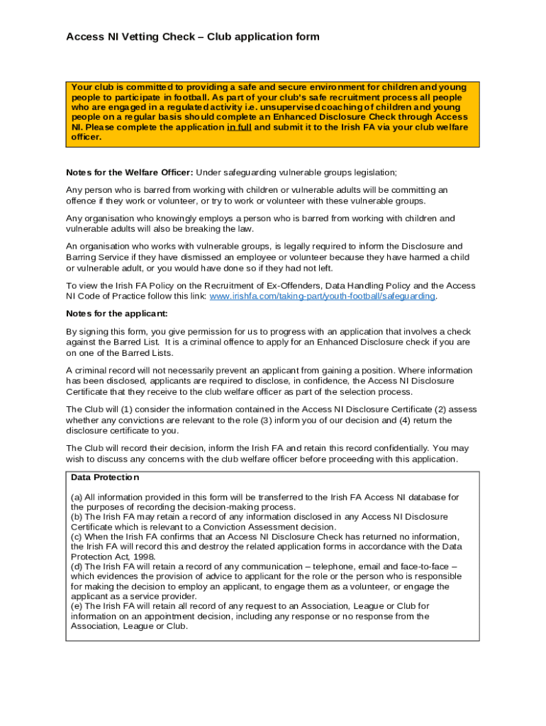 Safer Recruitment & DBS Statement Doc Template | pdfFiller