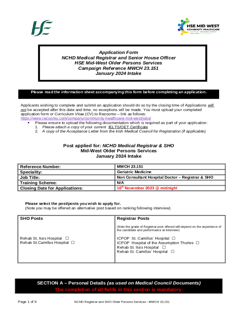 How to fill in the Medical Card Application - YouTube Doc Template ...