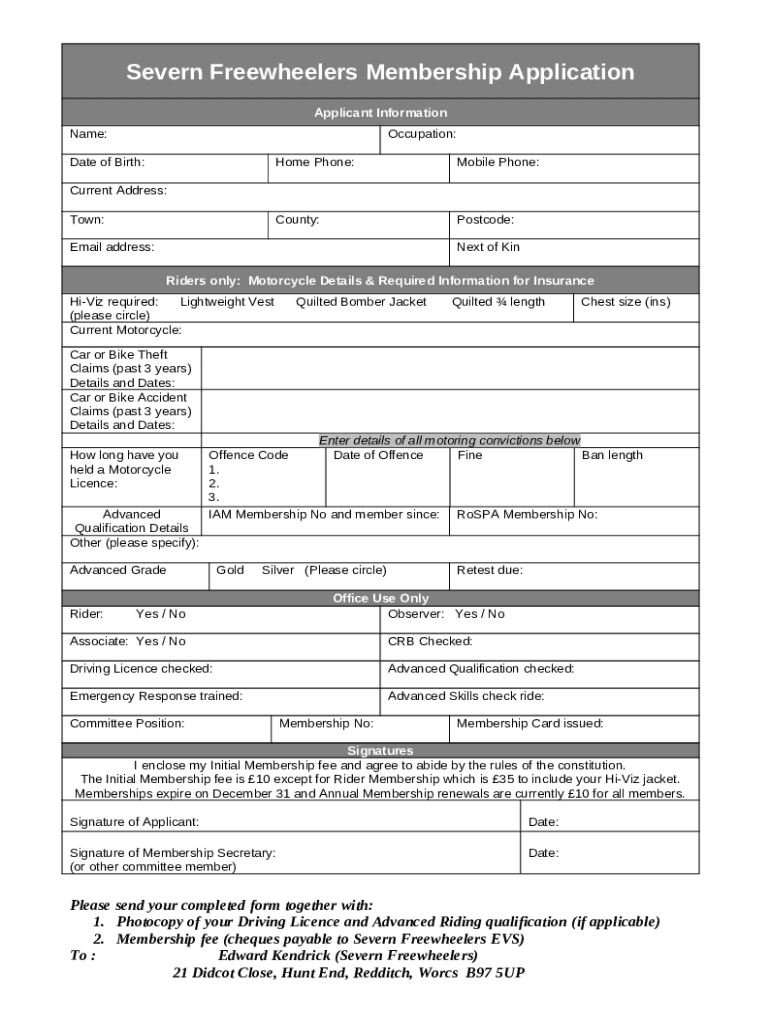Emergency Response Voluntary Service Doc Template | pdfFiller