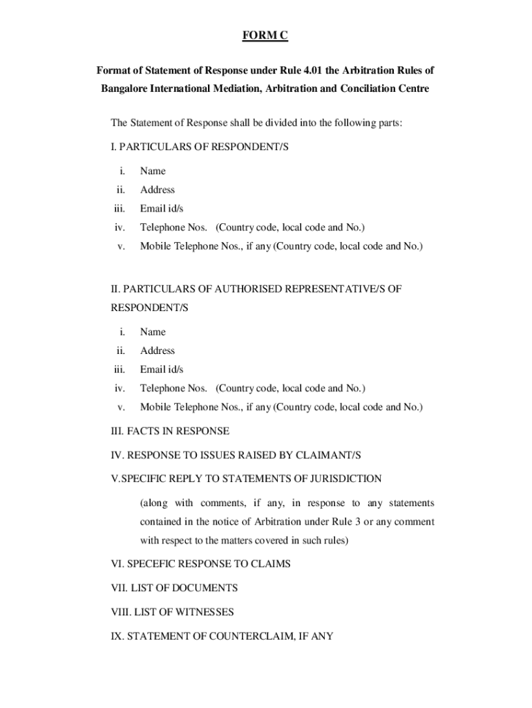 Fillable Online Response to Claim form Fax Email Print - pdfFiller
