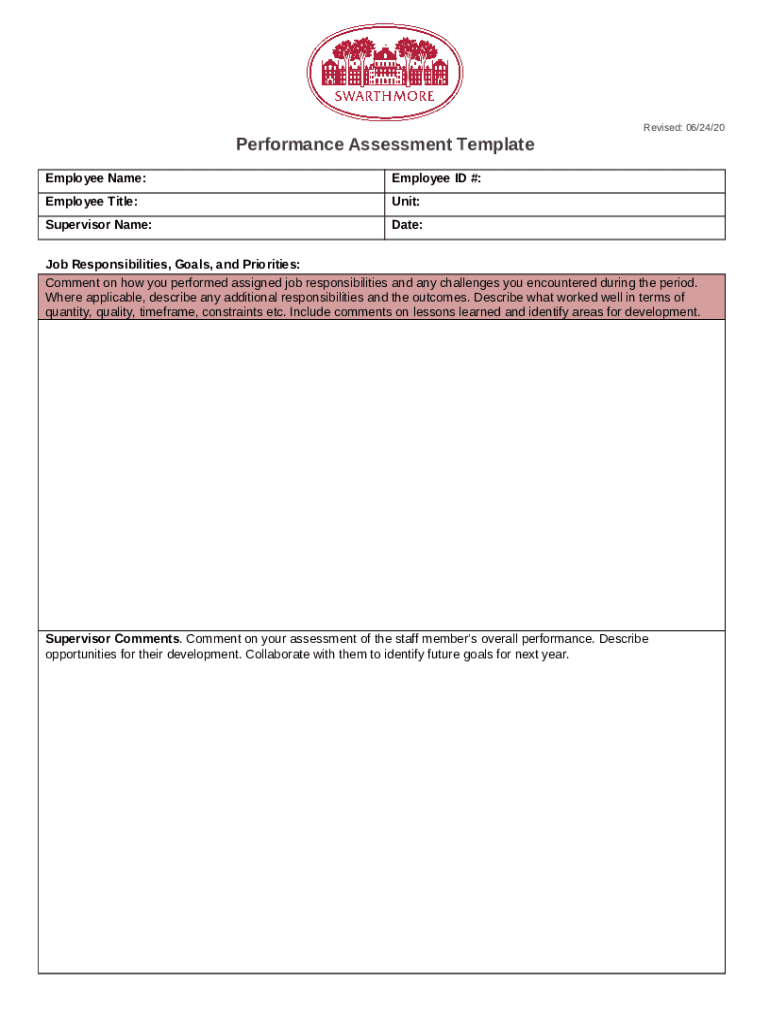 20 Perance Review Templates To Try Today - Personio Doc Template ...