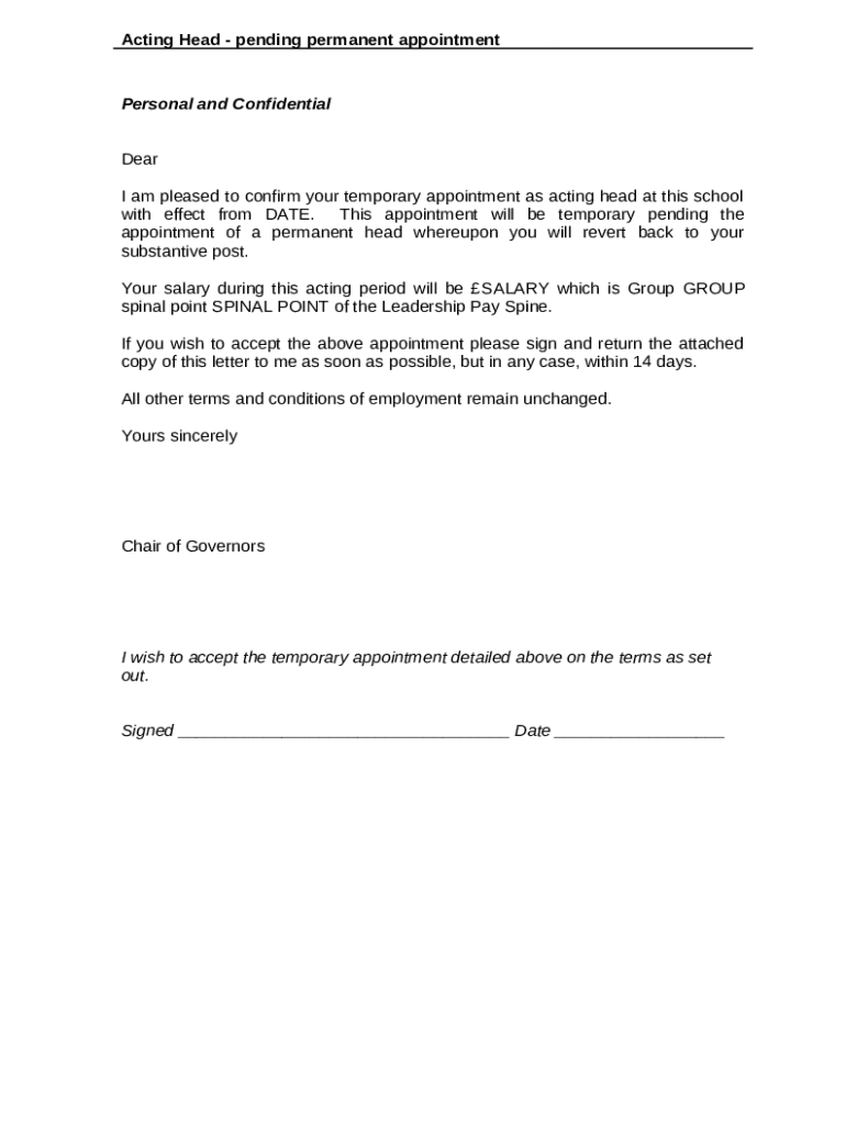 Section A Recruitment and Selection Checklists for Governors ... Doc Template | pdfFiller