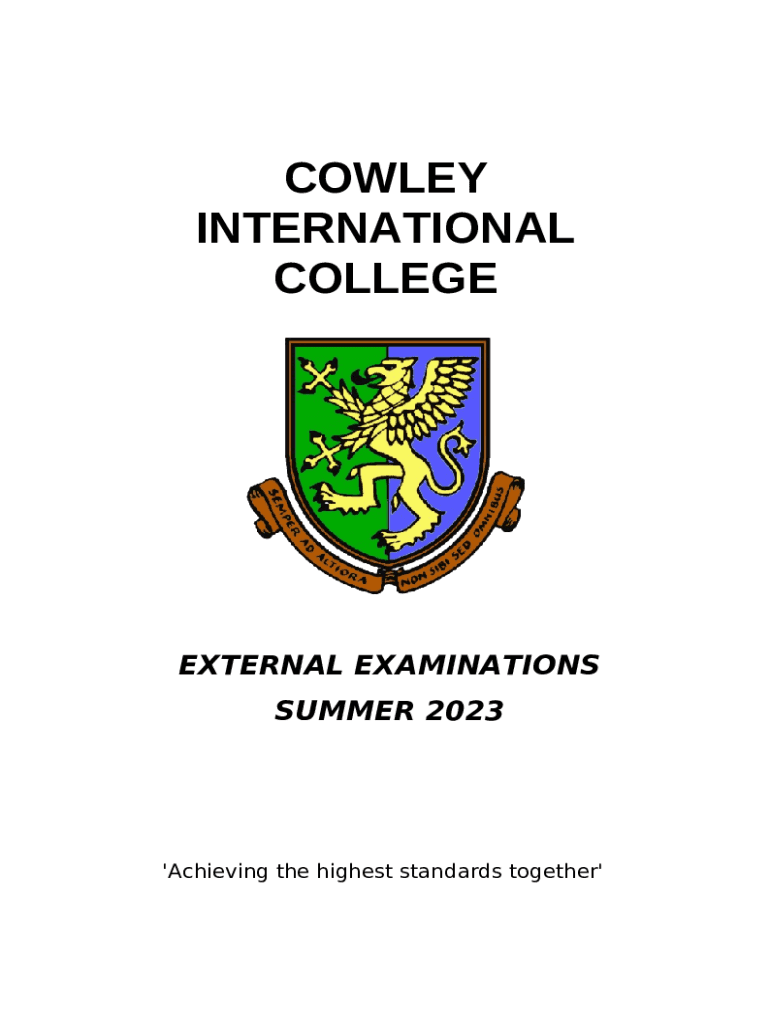 Apply to Cowley Sixth Doc Template | pdfFiller