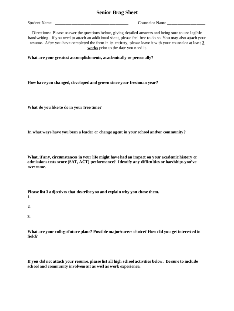 Brag Sheet.docx.pdf - BRAG SHEET To be eligible for any... Doc Template ...