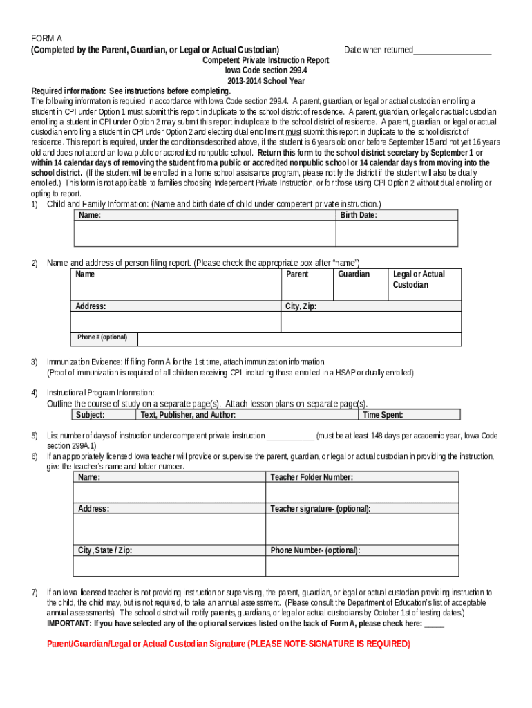 A - Johnston Community School District Doc Template | pdfFiller