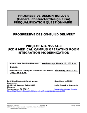Architect Prequalification for Progressive Design-Build ... Doc ...