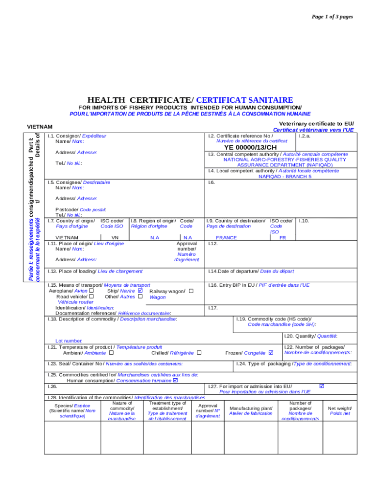 Export Requirements by Country and Jurisdiction (G-M) Doc Template ...