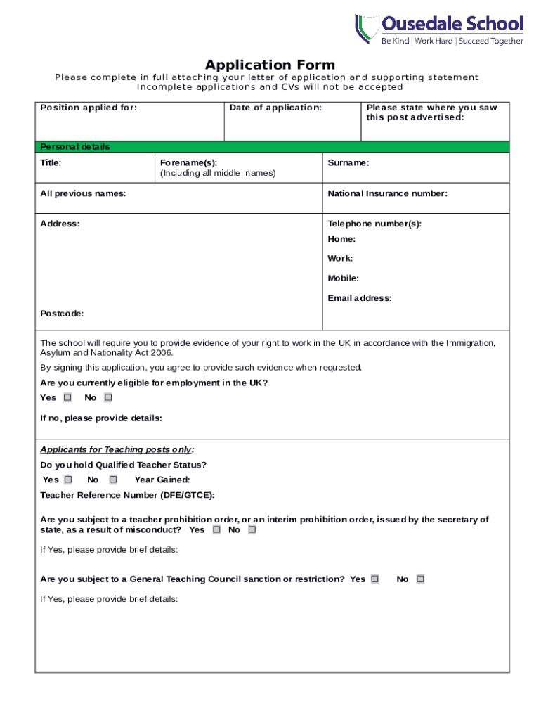 CBG Application Doc Template | pdfFiller