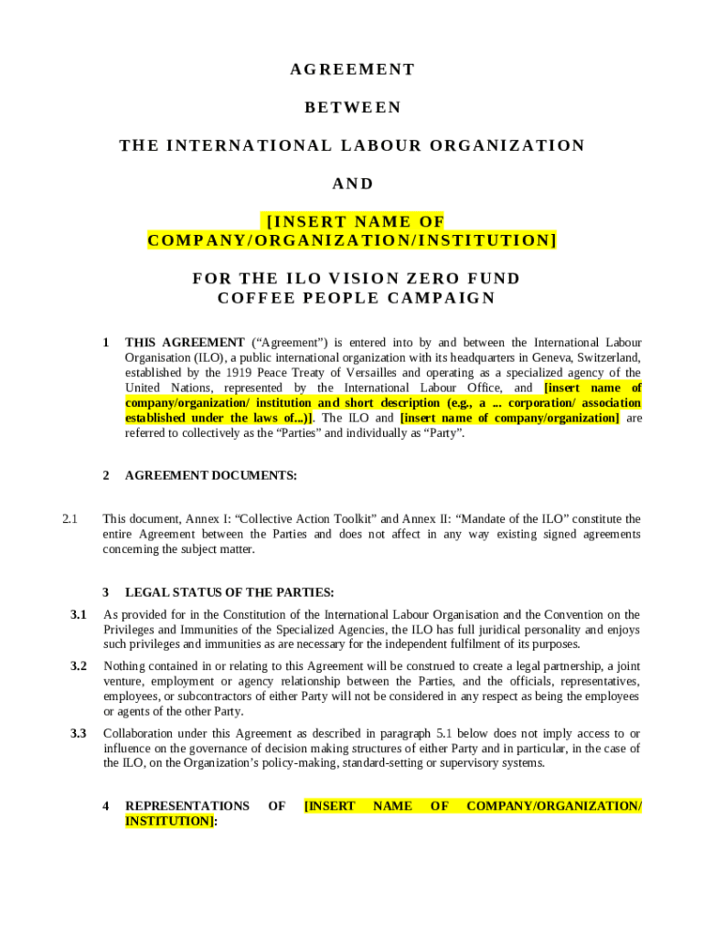 1 - Vision Zero Fund - ILO Doc Template | pdfFiller