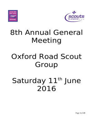Oxford Road Scout Group Doc Template | pdfFiller