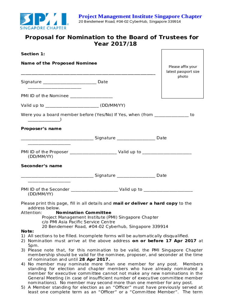 How to Apply for the PMP Certification Doc Template | pdfFiller