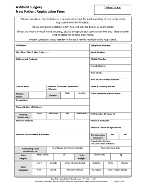 Fillable Online REGISTRATION-FORM-ASHFIELD- ... Fax Email Print - pdfFiller
