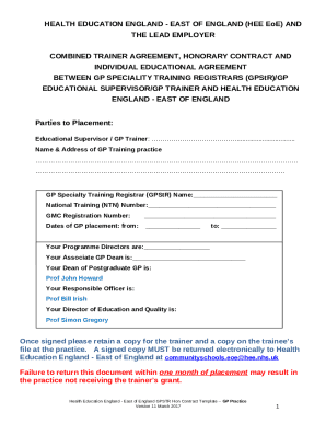 Tier 3 GP Trainer - HEE East of England website - heeoe hee nhs Doc Template | pdfFiller