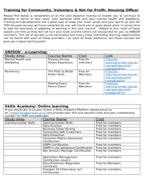How to Develop a Volunteer Training Program Doc Template | pdfFiller
