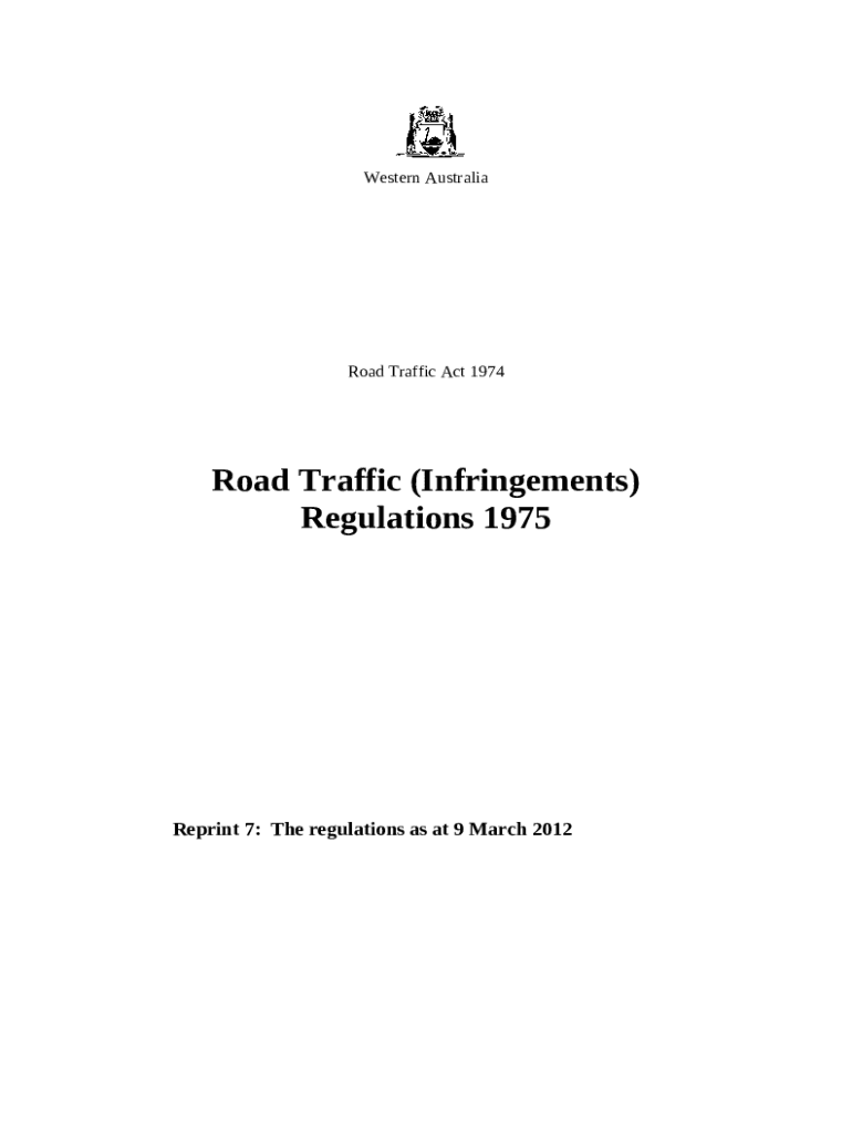 Motor Traffic Act 1936 - ACT Legislation Register Doc Template | pdfFiller