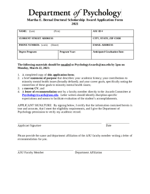 ASU ID # Doc Template | pdfFiller