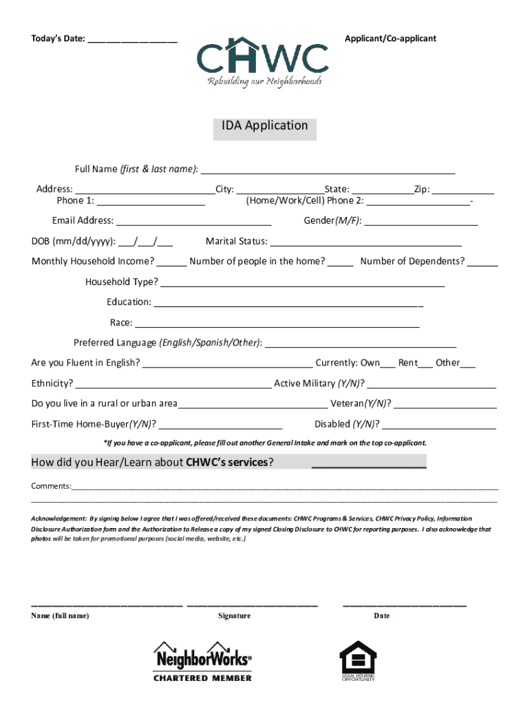 Fillable Online Applicant/Co-applicant Fax Email Print - pdfFiller