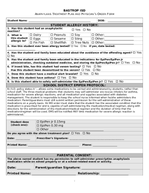 Kids Health Ination : Allergic and anaphylactic reactions Doc Template ...