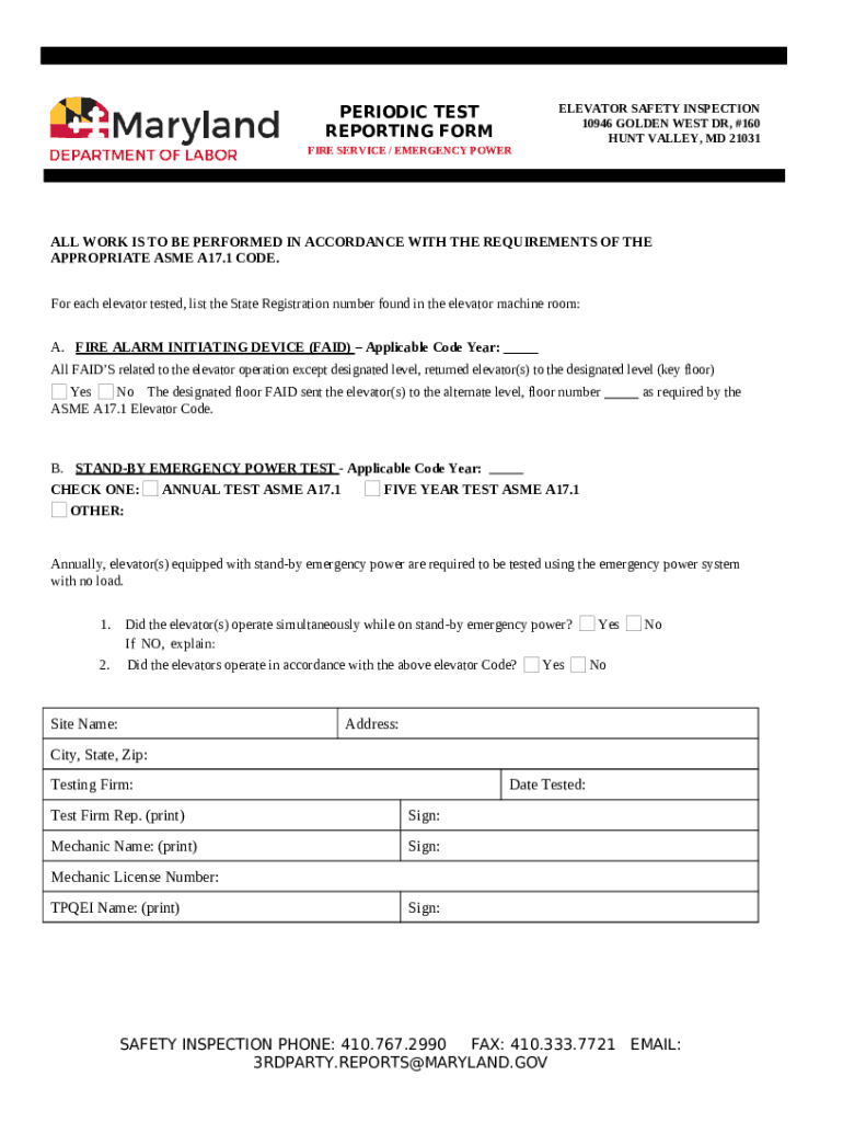 Safety Code for Elevators and Escalators Doc Template | pdfFiller