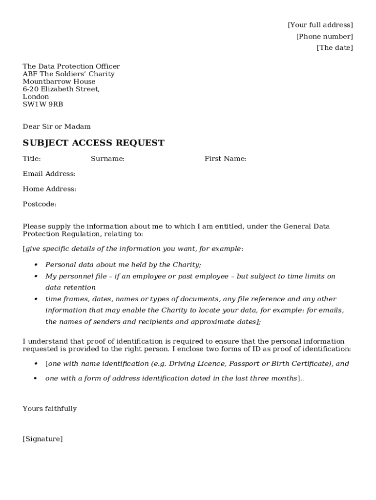 Personal ination charter - Ministry of Defence Doc Template | pdfFiller