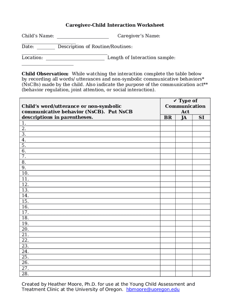 Caregiver-Child-Interaction-Worksheet.docx - COE - coe uoregon Doc ...