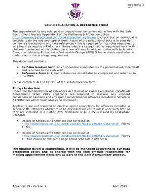 Appendix-3C-Self-Declaration-Reference-.docx Doc Template | pdfFiller