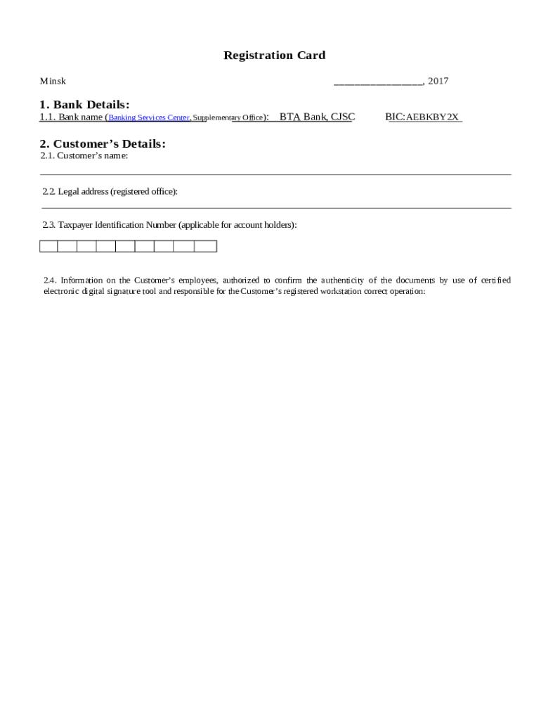 Current Account Opening Application Doc Template | pdfFiller