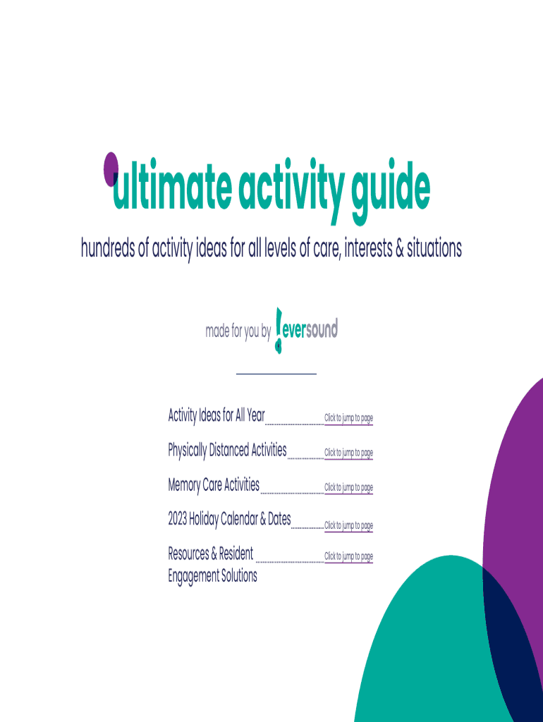 Fillable Online 21 Ideas For Group Activities In Your Care Home fillable-online-21-ideas-for-group-activities-in-your-care-home