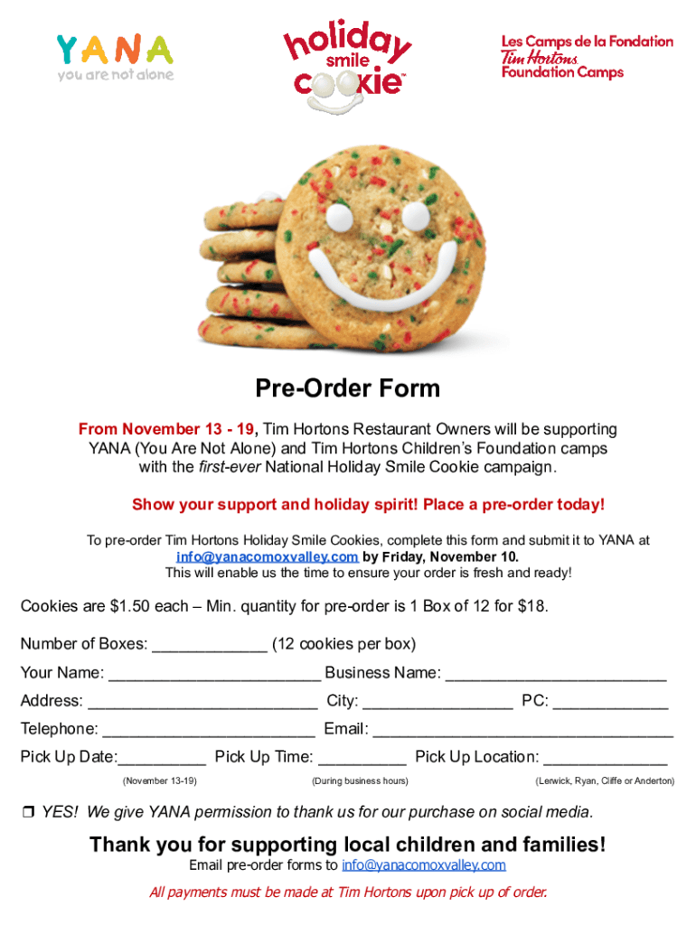 Fillable Online This year's Tim Hortons Camp Day campaign raised $12.7 ...