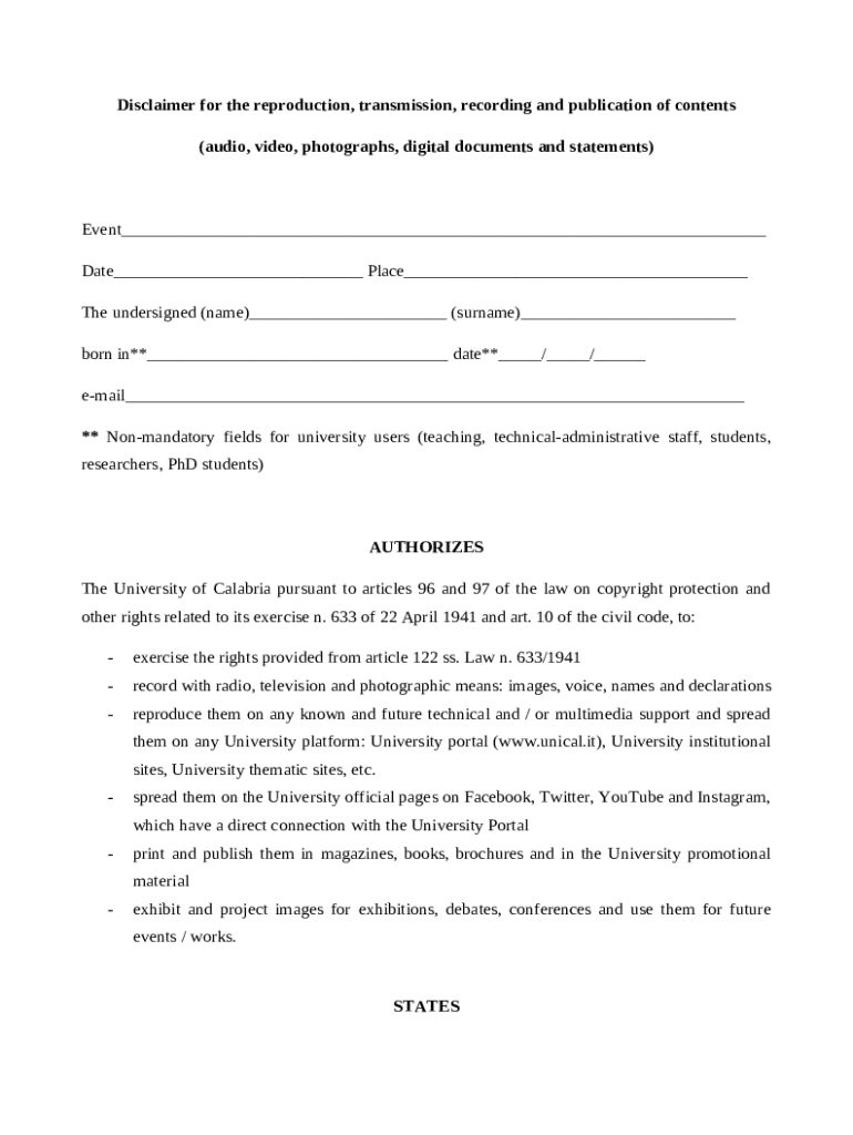 INATION ON THE PROCESSING OF PERSONAL ... Doc Template | pdfFiller