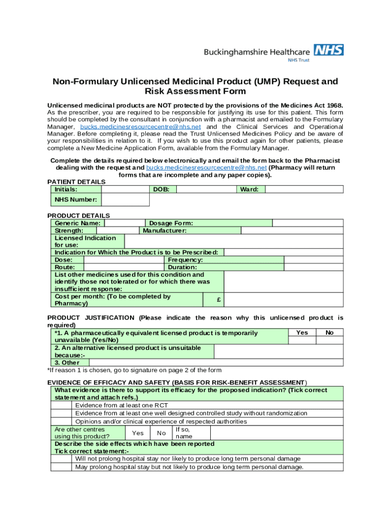 Non-ulary Request - Unlicensed Doc Template | pdfFiller