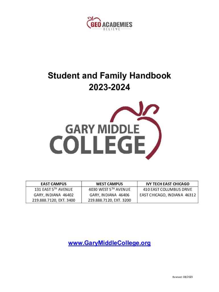 Fillable Online Gary Middle College, 131 E 5th Ave, Gary, IN, Schools ...